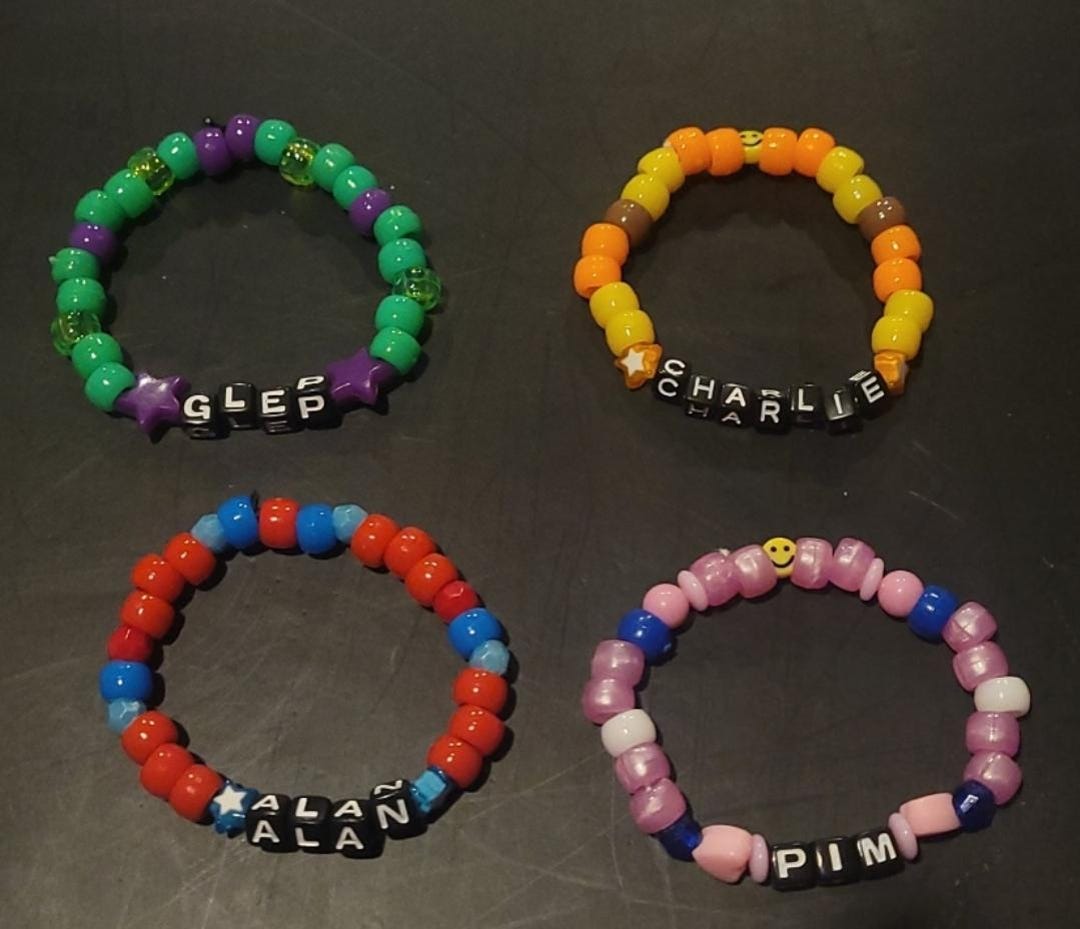 Friends That Are Smiling Inspired Kandi Bracelets - Etsy