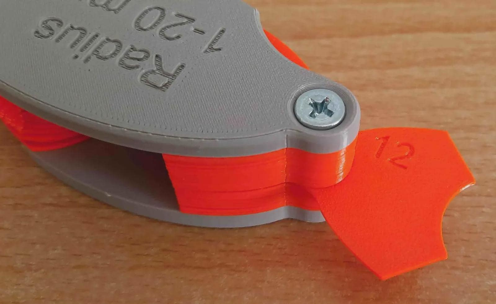 Radius Gauge Tool: Measures 1 to 20mm for 3D Printing | Digital STL ...