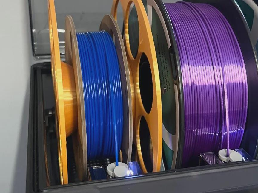 Filament Spool Adapter STL | Universal 3D Printer Spool Holder | Mini ...
