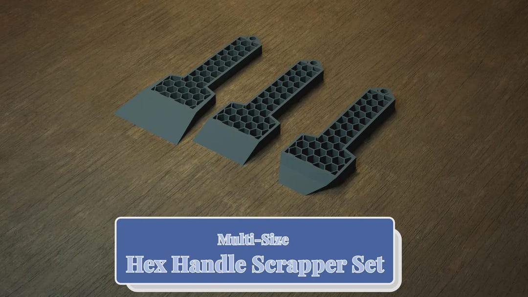3D Printer Cleaning Tools: Hex Handle Scrapers (3 Sizes Included) - Etsy