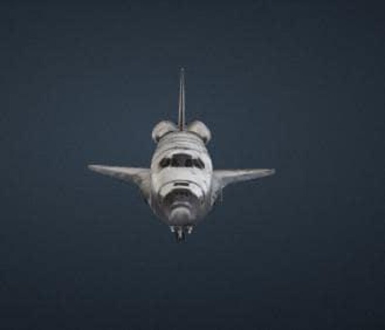 Space Shuttle Discovery 3D Model - Digital Smithsonian Scan OBJ - Etsy