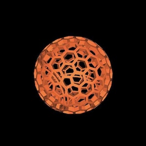 Airless Tennis Ball 3D Model: Flexible TPU, Printable Sports Toy - Etsy