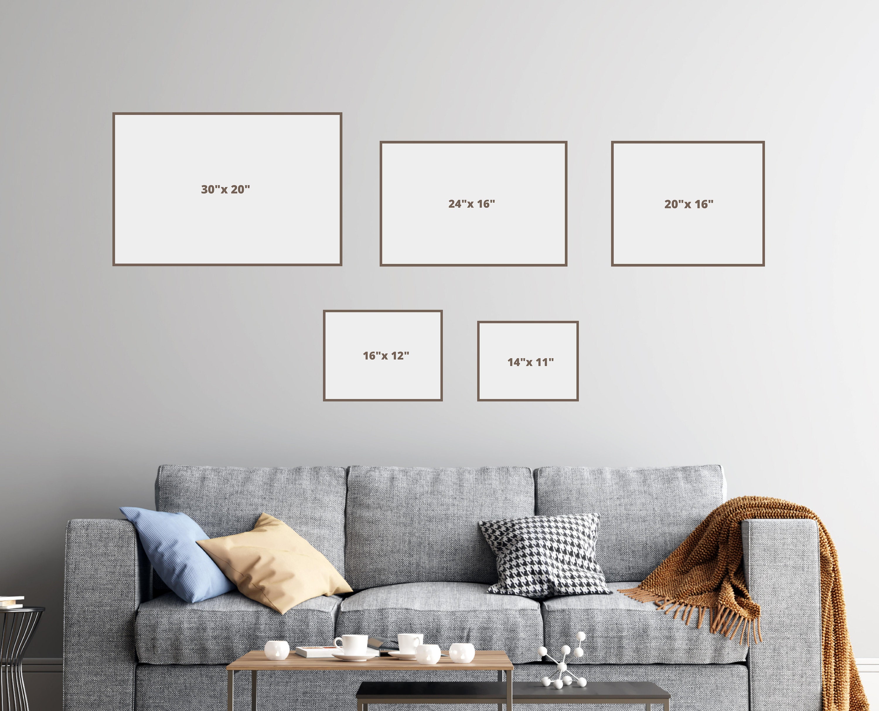 Framed Horizontal Poster A Summer's Sunset Ready to - Etsy