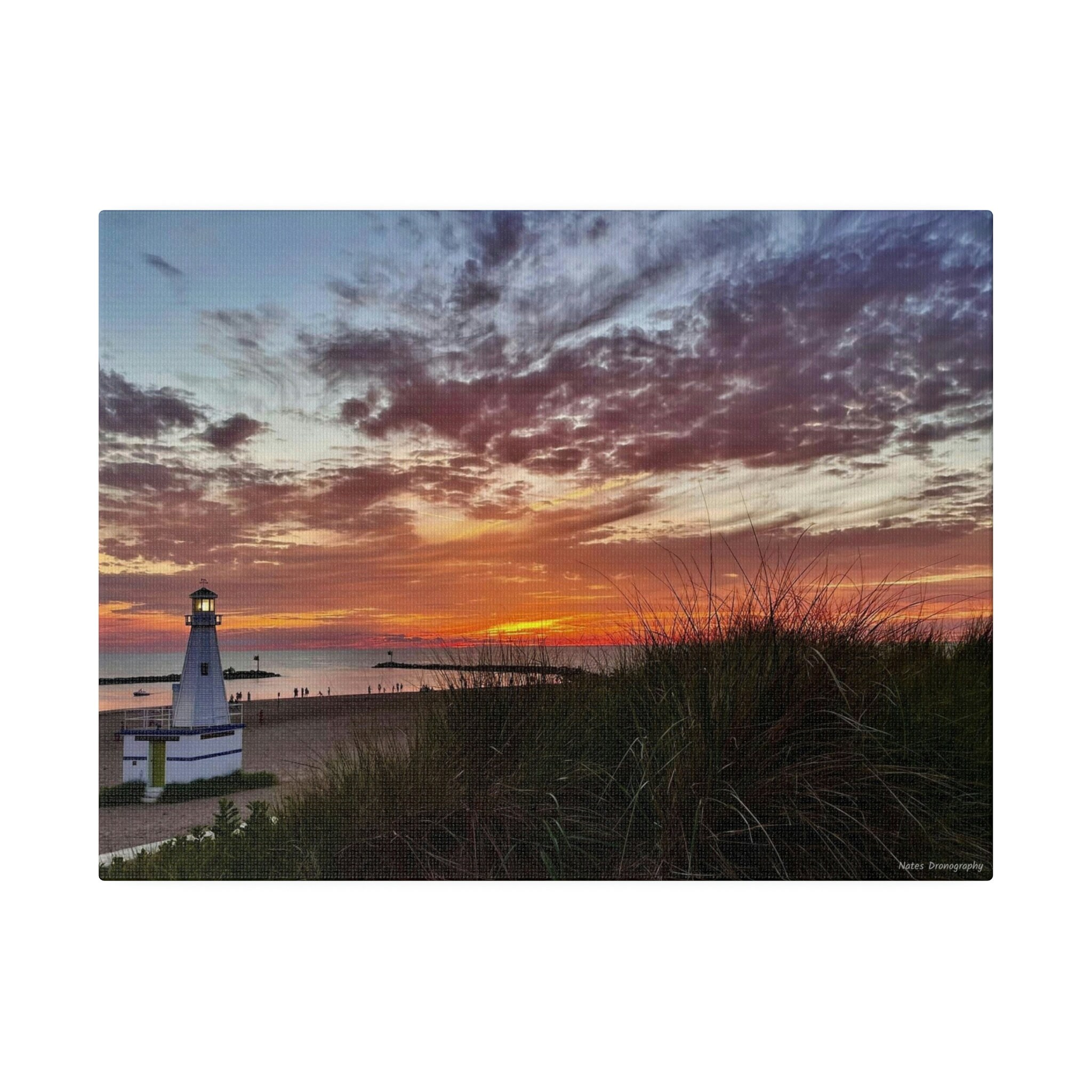 Canvas Wall Art, Full Wrap, New Buffalo Sunset, Ready to Hang, Canvas ...