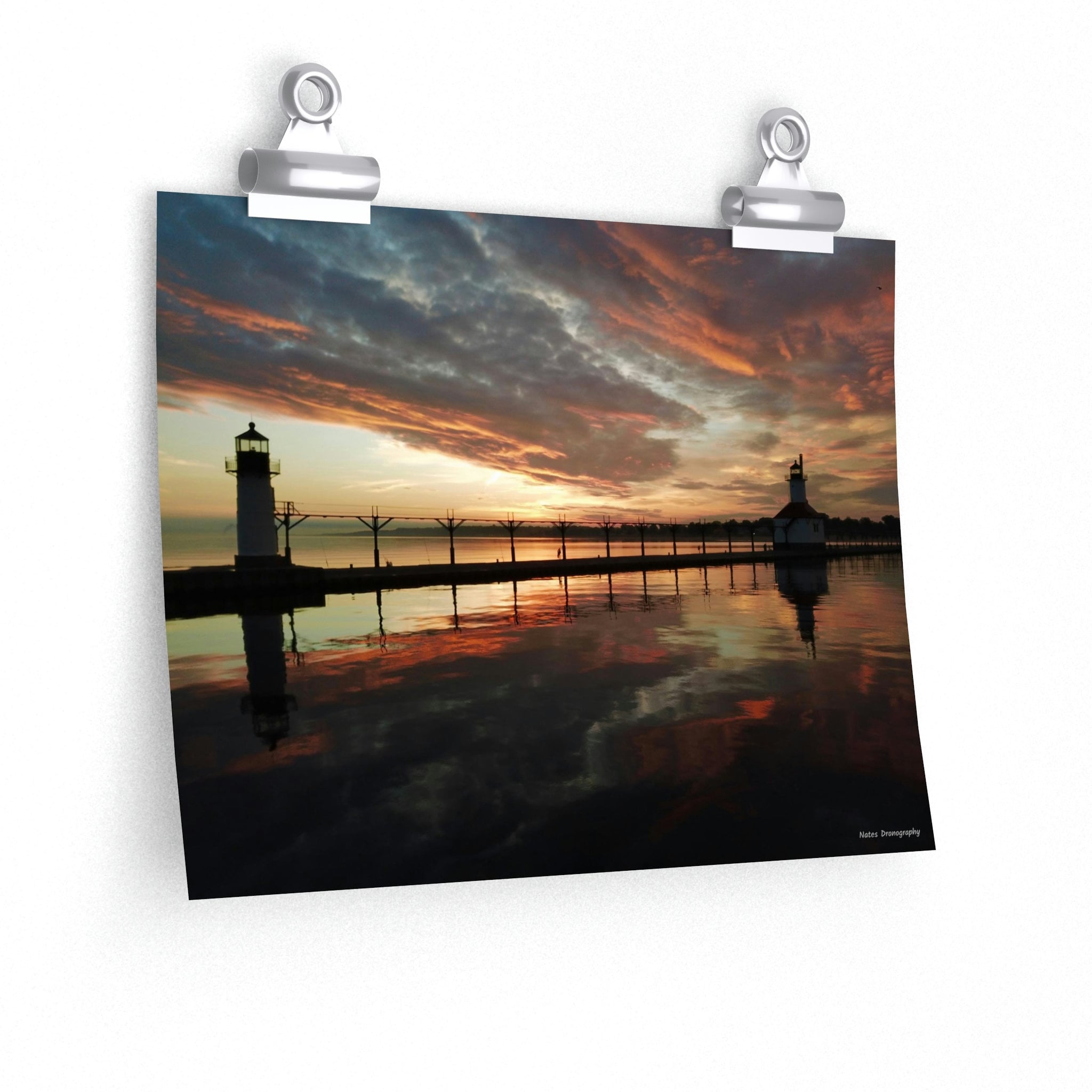 Unframed Poster, Glassy Reflections, Wall Art, Wall Print, Rolled up ...