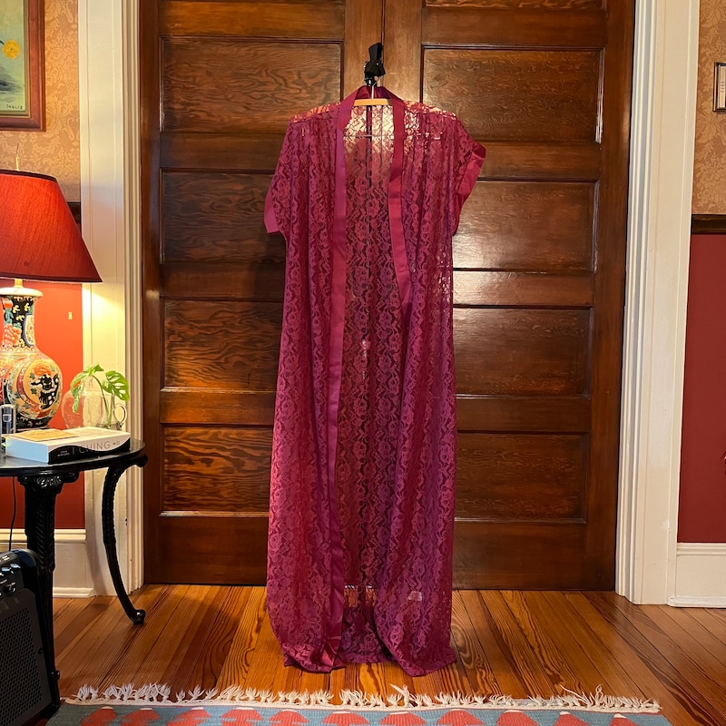 Open Front Robe - Etsy