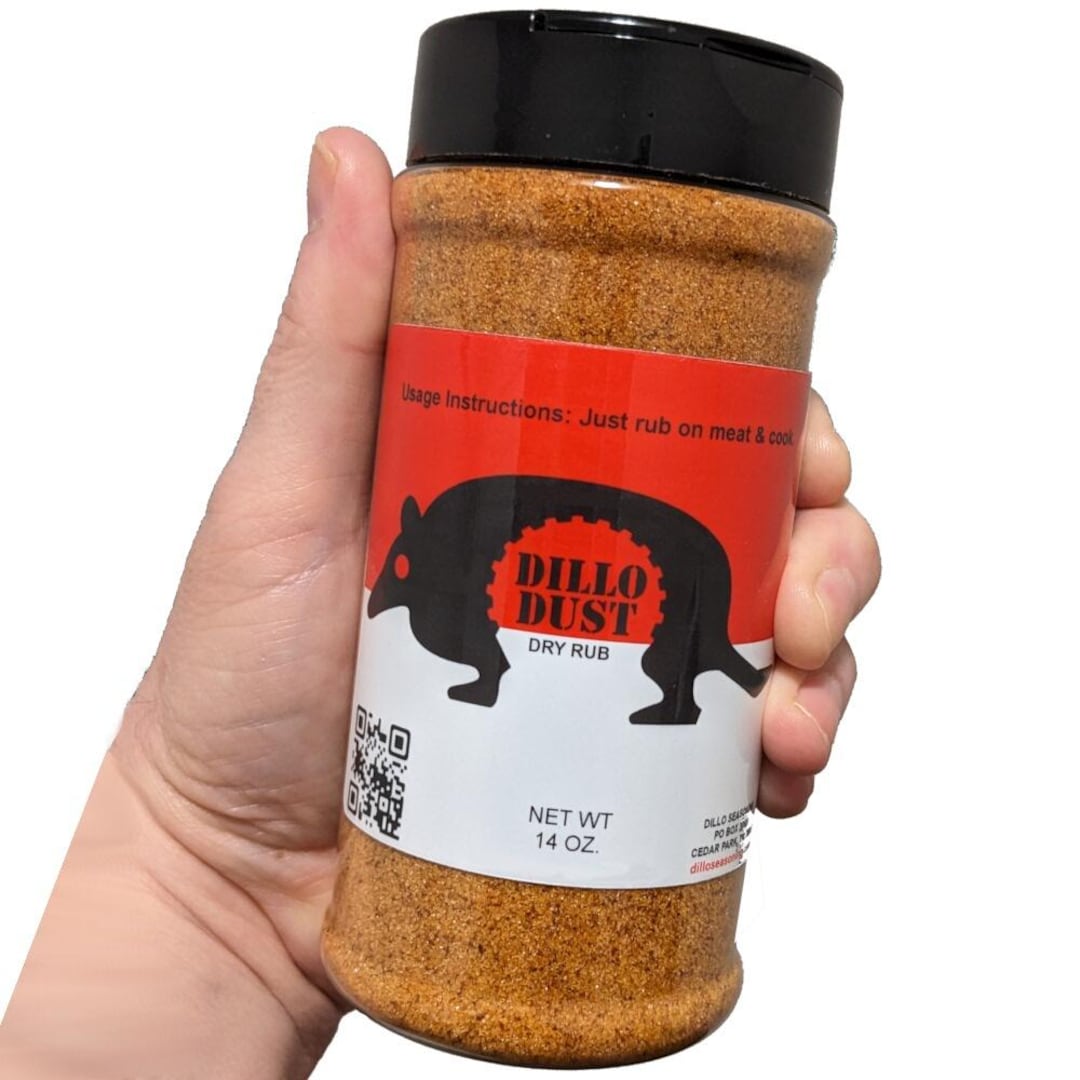 Dillo Dust Texas BBQ Dry Rub, 14oz Bottle, Original Larue Tactical ...