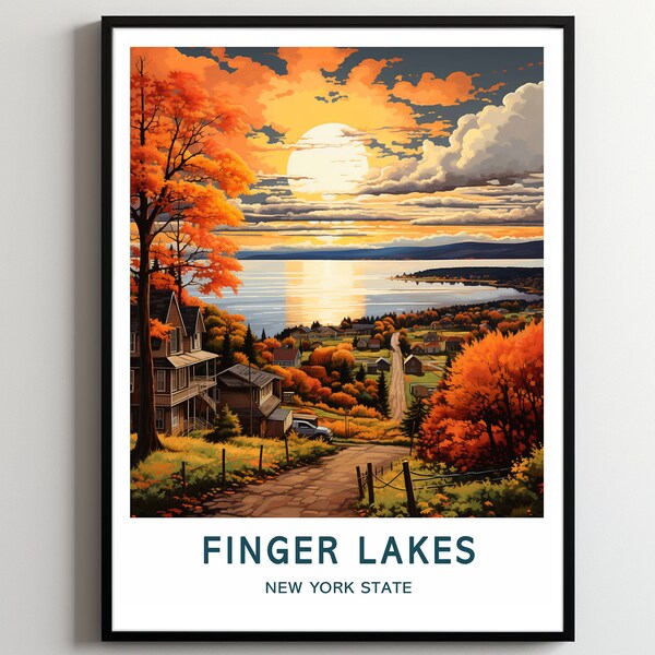 Finger Lakes - Etsy