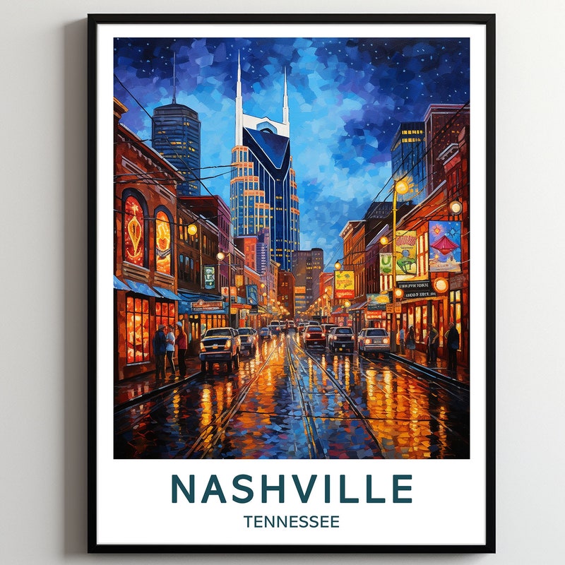Nashville Art - Etsy