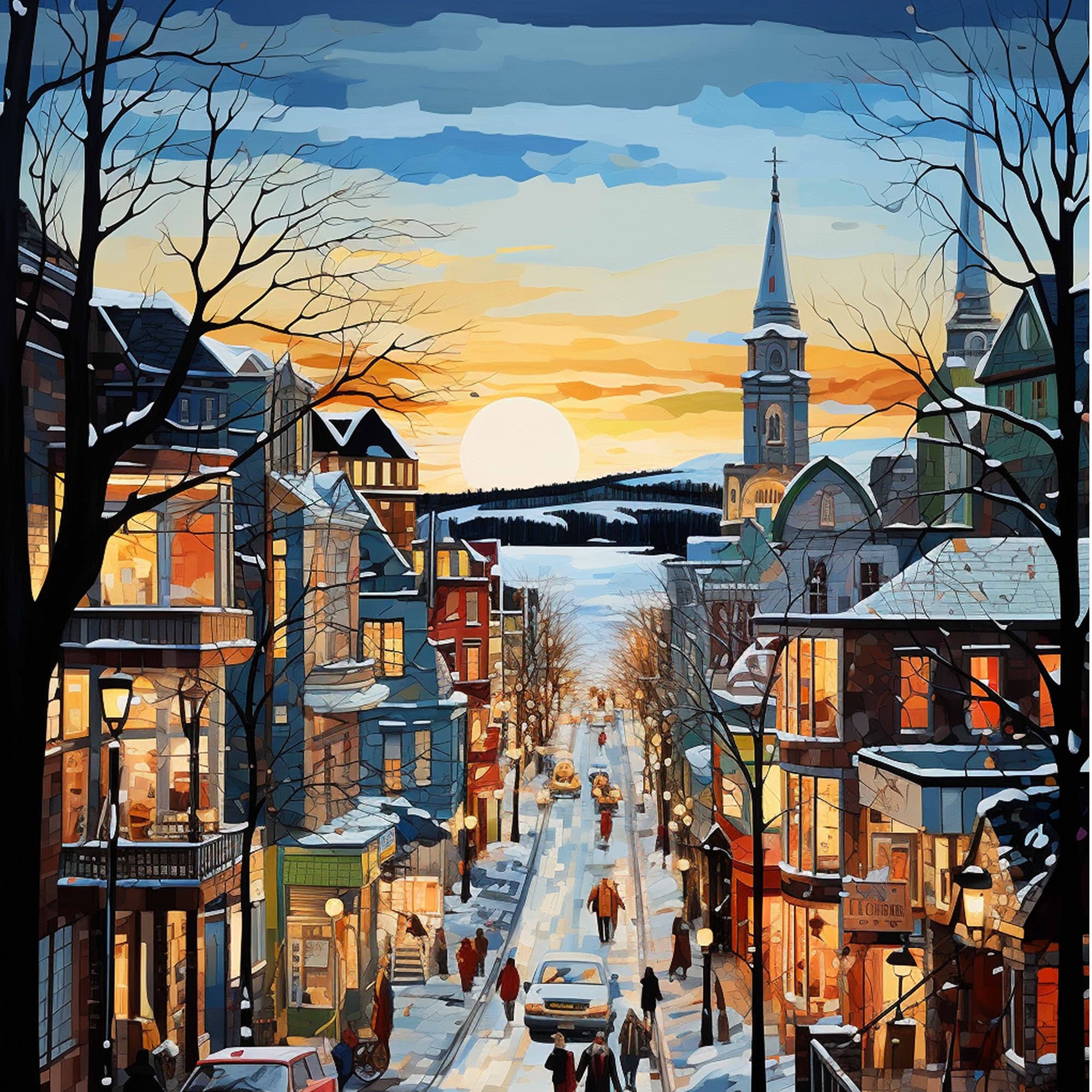 Ithaca Travel Print Wall Art Ithaca Wall Hanging Home Décor Ithaca Gift ...