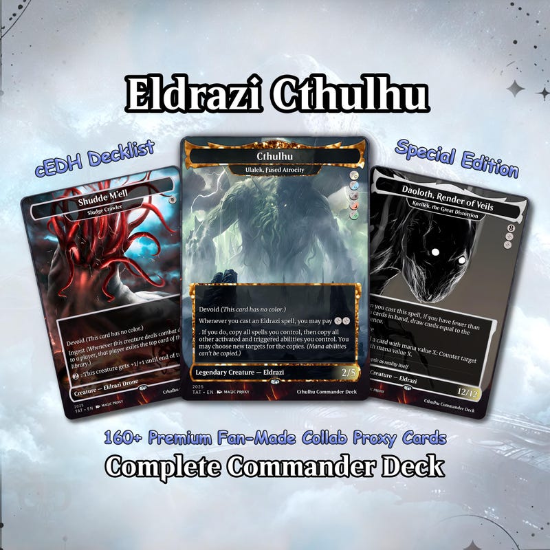 Cthulhu Deck Box - Etsy