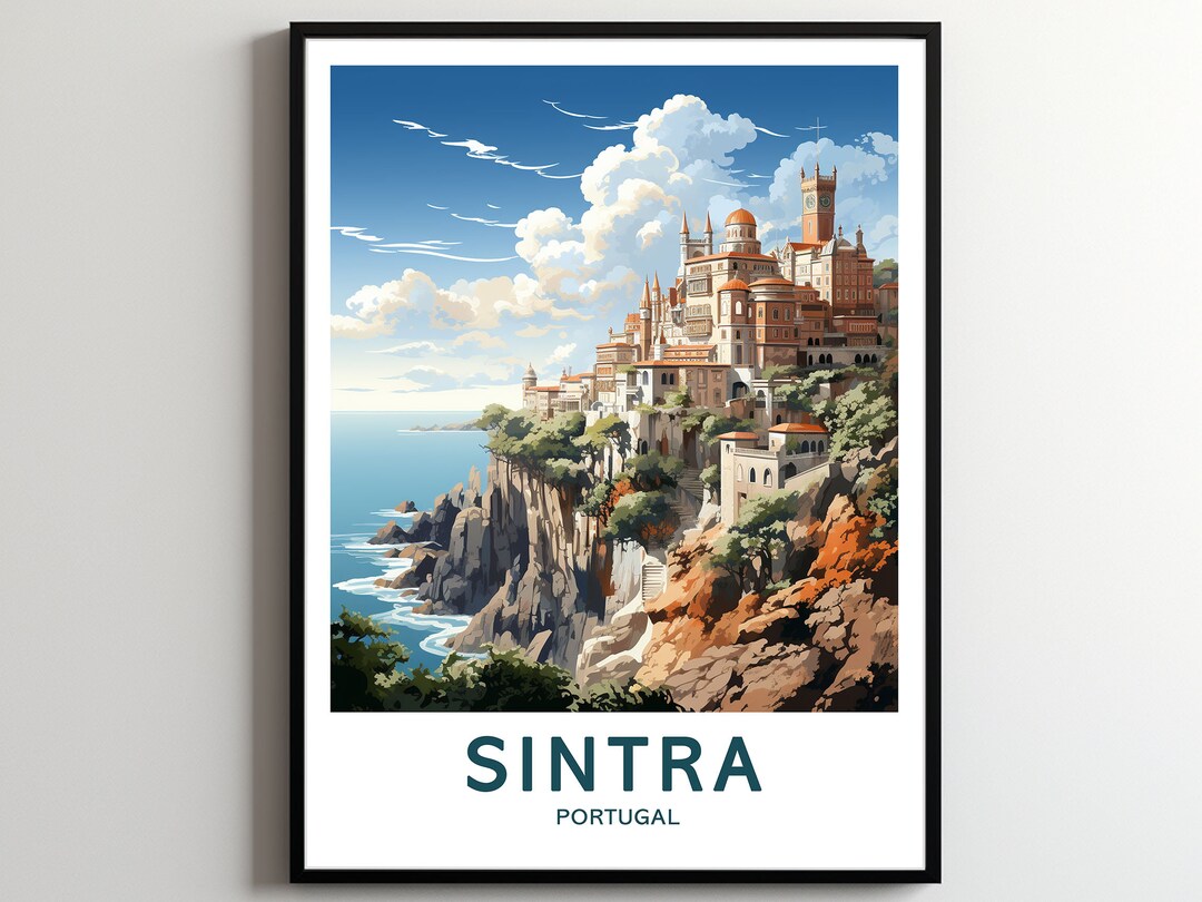 Sintra Travel Print Wall Art Sintra Wall Hanging Home Décor Sintra Gift ...