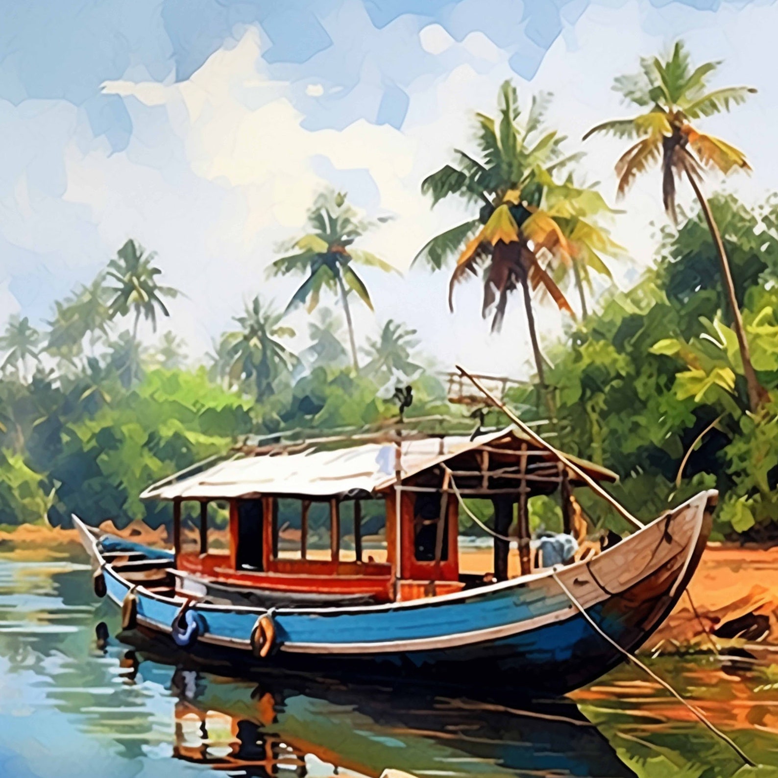 Kerala Travel Print Wall Art Kerala Wall Hanging Home Décor Kerala Gift ...