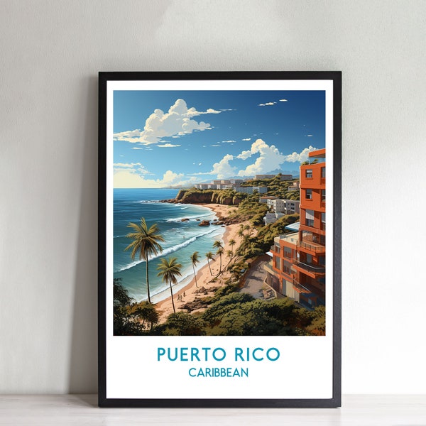 Puerto Rico Poster - Etsy