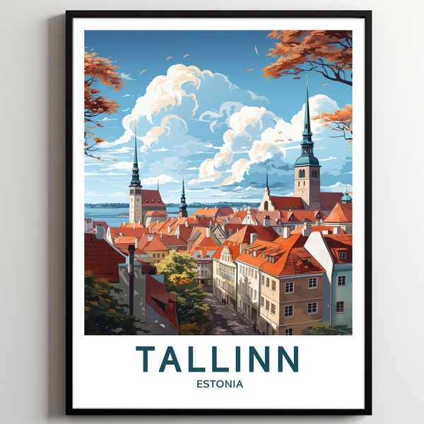 Tallinn Estonia - Etsy