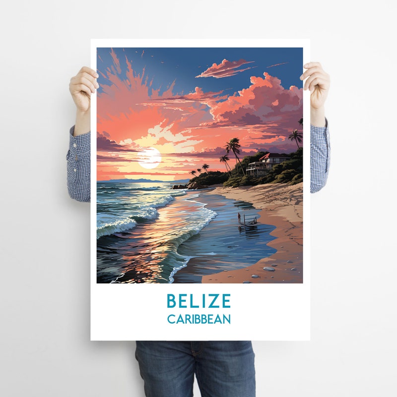 Belize Poster - Etsy
