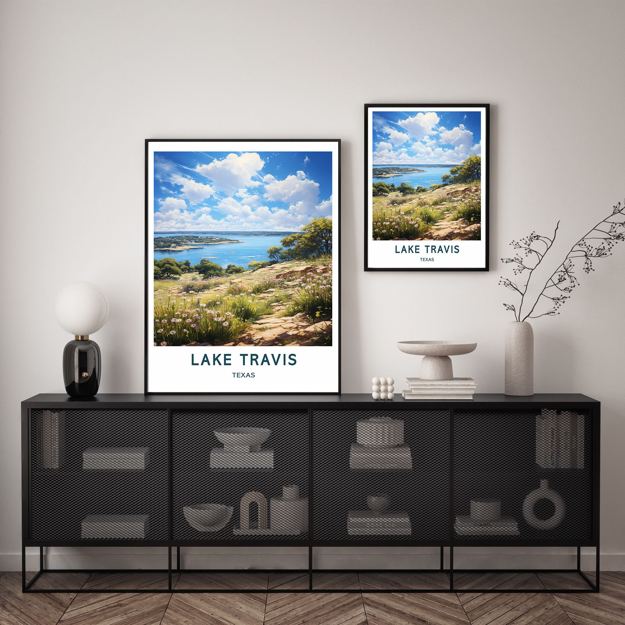 Lake Travis Travel Print Wall Art Lake Travis Wall Hanging - Etsy