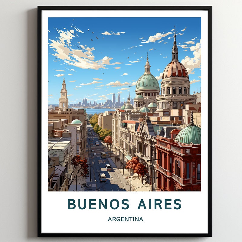 Buenos Aires Print - Etsy