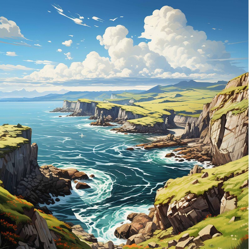 Isle of Skye Travel Print Wall Art Isle of Skye Wall Hanging Home Décor ...