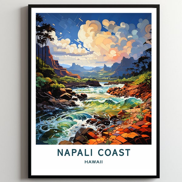 Napali Coast Print - Etsy