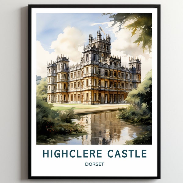 Highclere Castle - Etsy