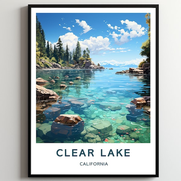 Clear Lake - Etsy