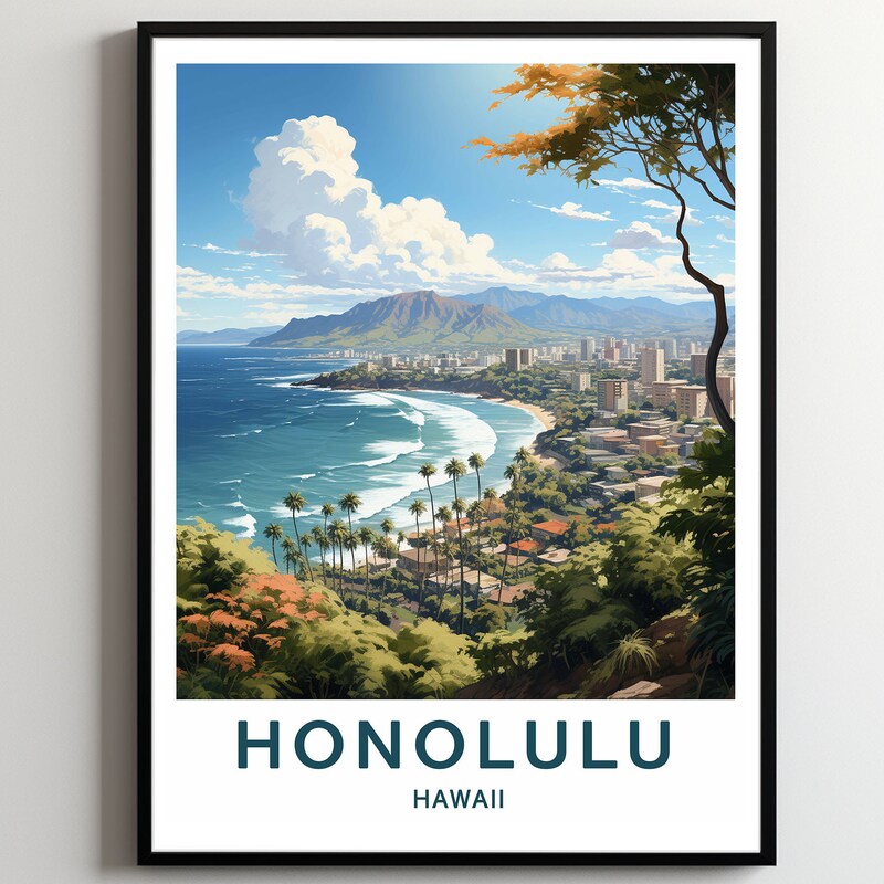 Honolulu Art - Etsy