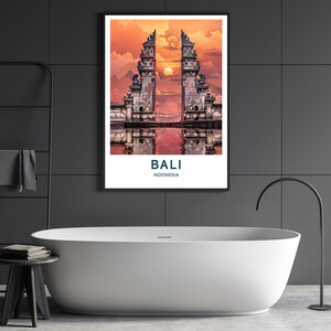 Bali Travel Print Wall Art Bali Wall Hanging Home Décor Bali Gift Art ...