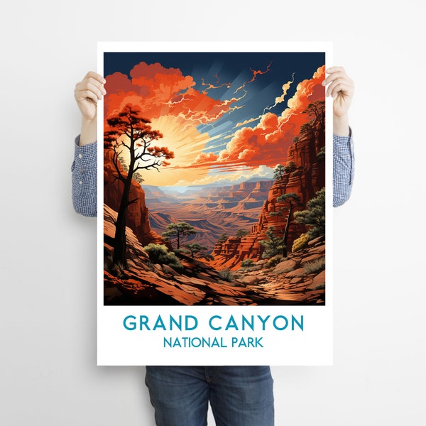 Grand Canyon Poster - Etsy