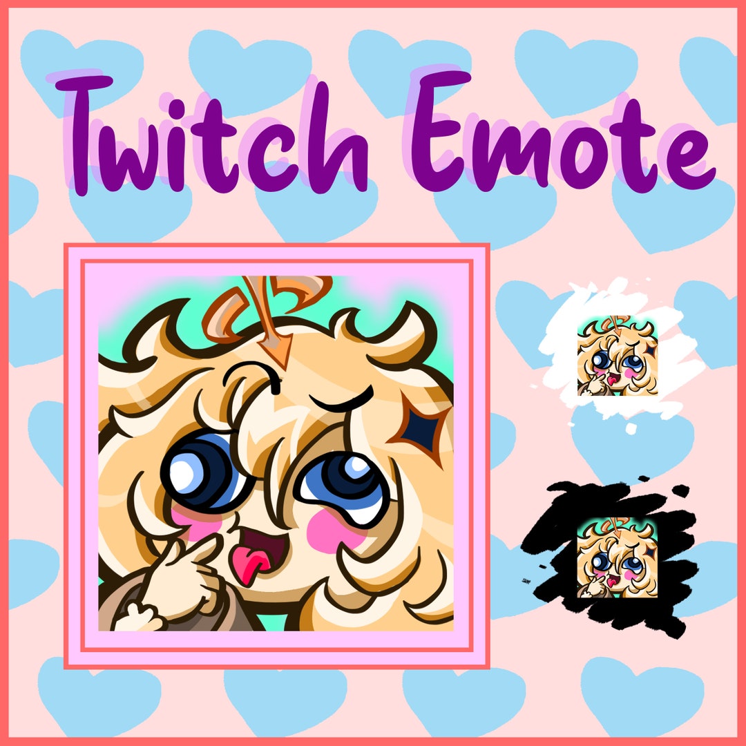 Silly Paimon Emote/ Funny Paimon/ Twitch and Discord Emote/ Funny ...