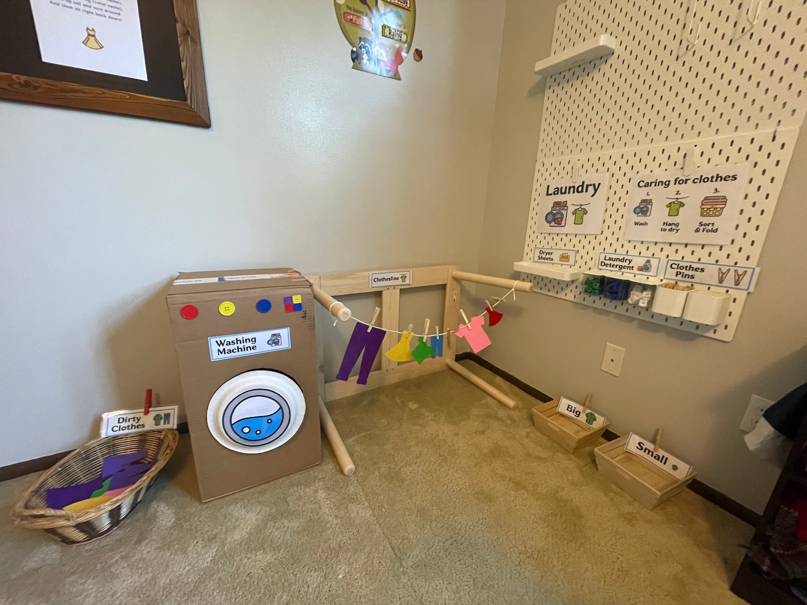 Laundry Dramatic Play Printable - Pretend Play Laundry Bundle Instant ...