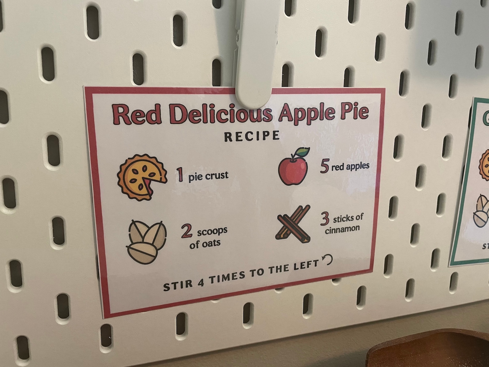 Apple Pie Sensory Bin Recipe Cards - Set of 3 - Printable (digital ...