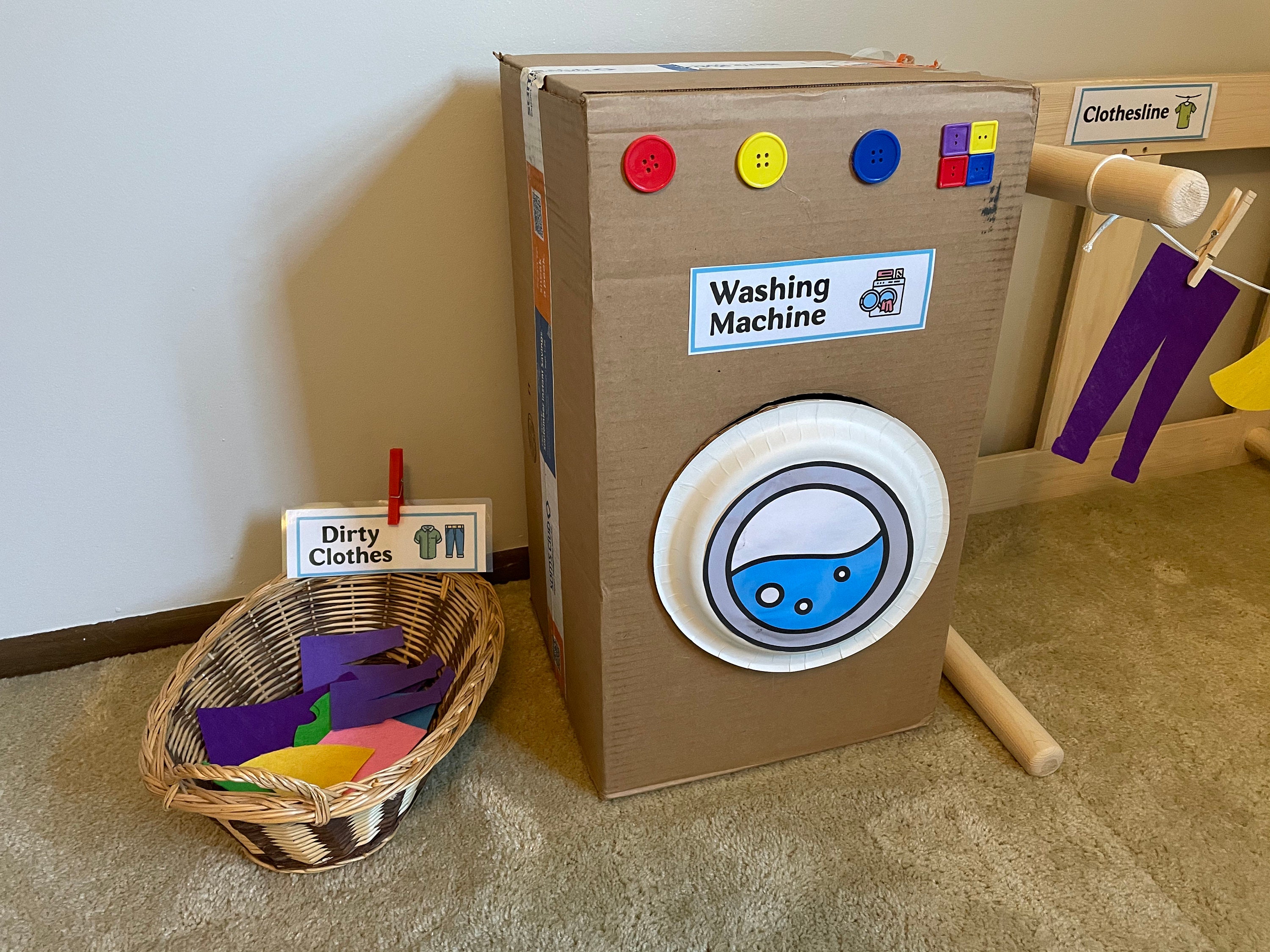 Laundry Dramatic Play Printable - Pretend Play Laundry Bundle Instant ...