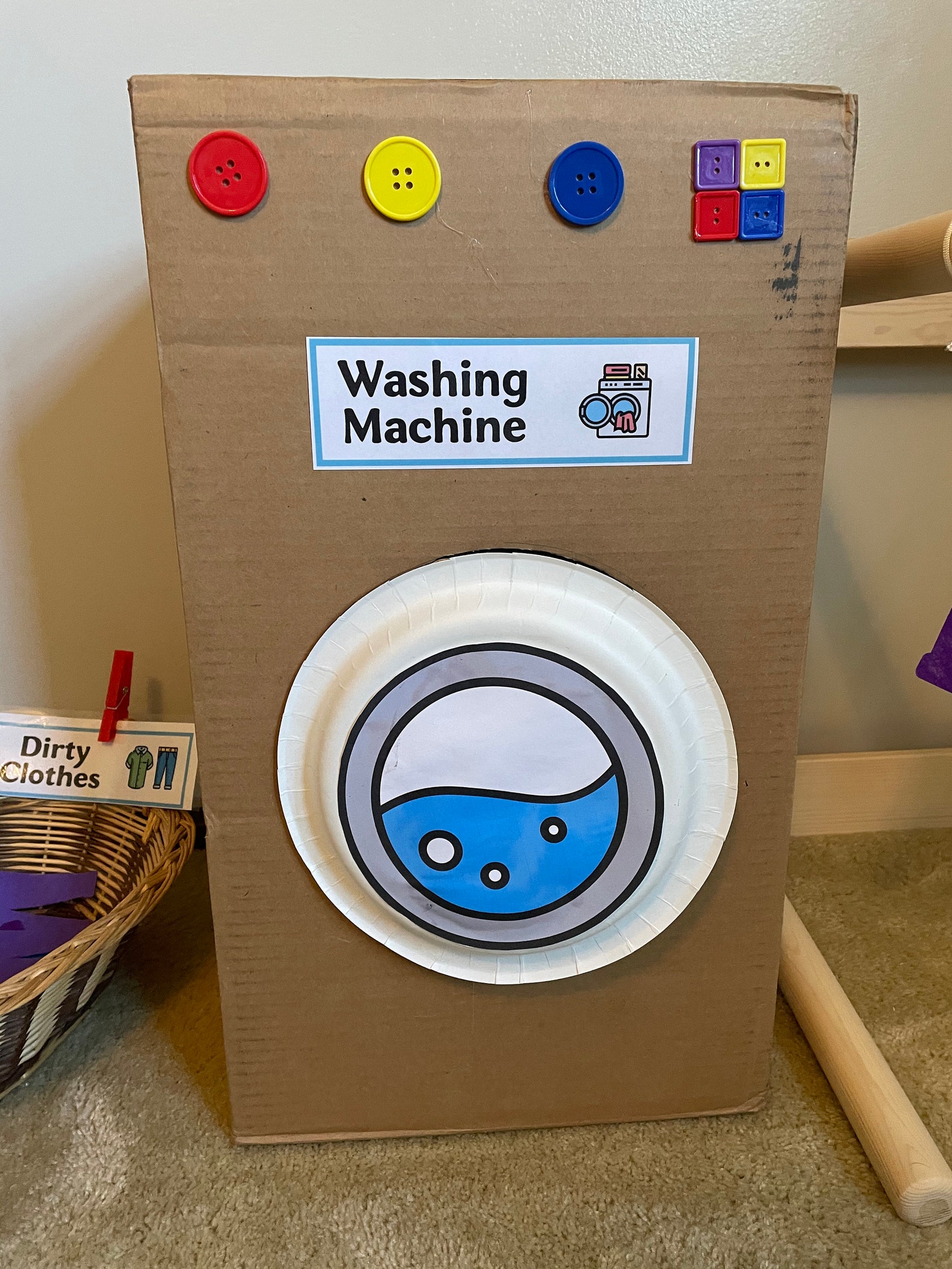 Laundry Dramatic Play Printable - Pretend Play Laundry Bundle Instant ...