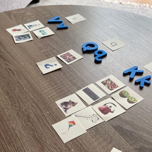 Alphabet Sorting Card Printable | Montessori Language - Etsy