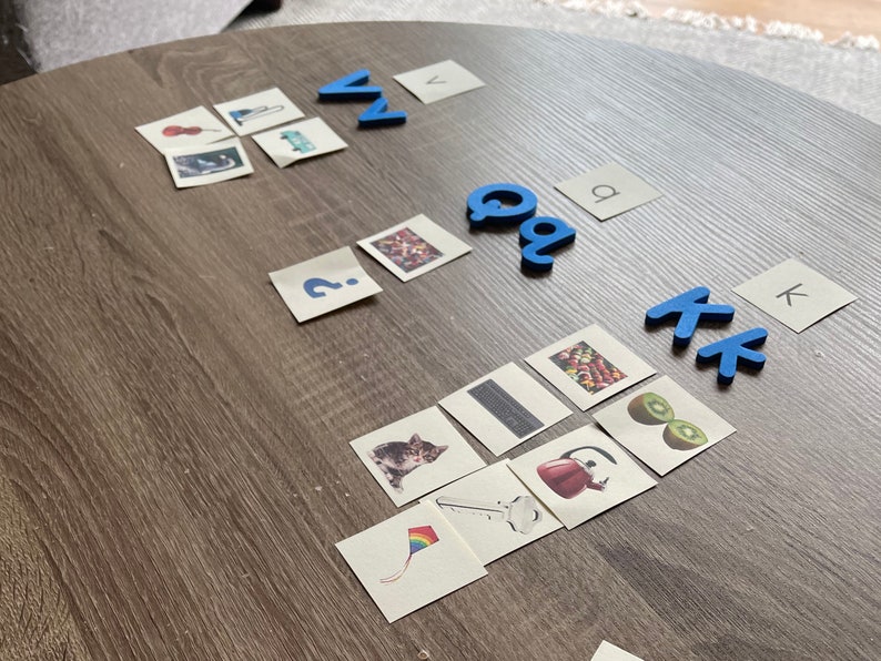 Alphabet Sorting Card Printable | Montessori Language - Etsy