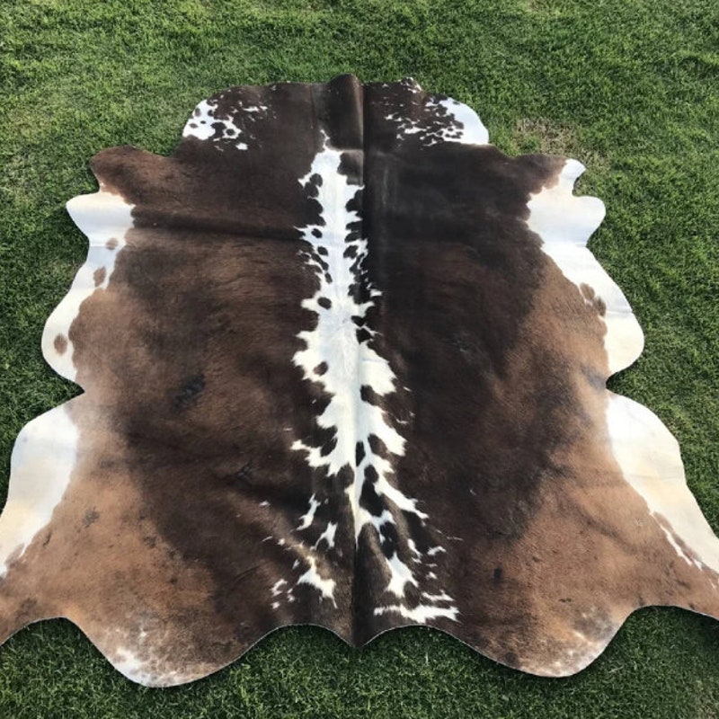 Cowhide Ottoman - Etsy