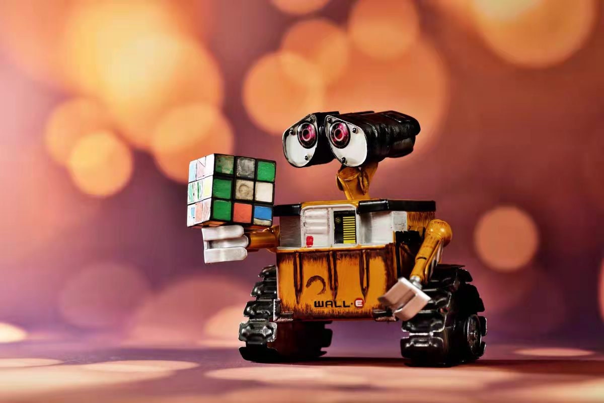 Mini Wall-e Robot 3D Figure Handicraft Wall E and Eve - Etsy Canada