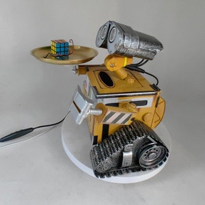 Wall-e Metal Robot Lamp With Tray, the Movie Wall.e Robot for ...