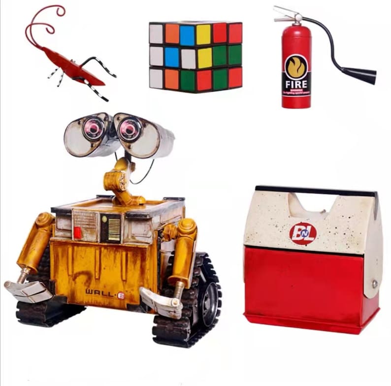 Wall-e Metal Robot With Backpack Storage, the Movie Wall.e Robot for ...
