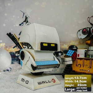 MO Cleaning Robot, MO Pen Holder, MO Robot Figure, Handicraft, Wall E ...