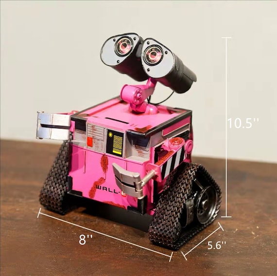Pink Wall-e Metal Robot the Movie Wall.e Robot for | Etsy