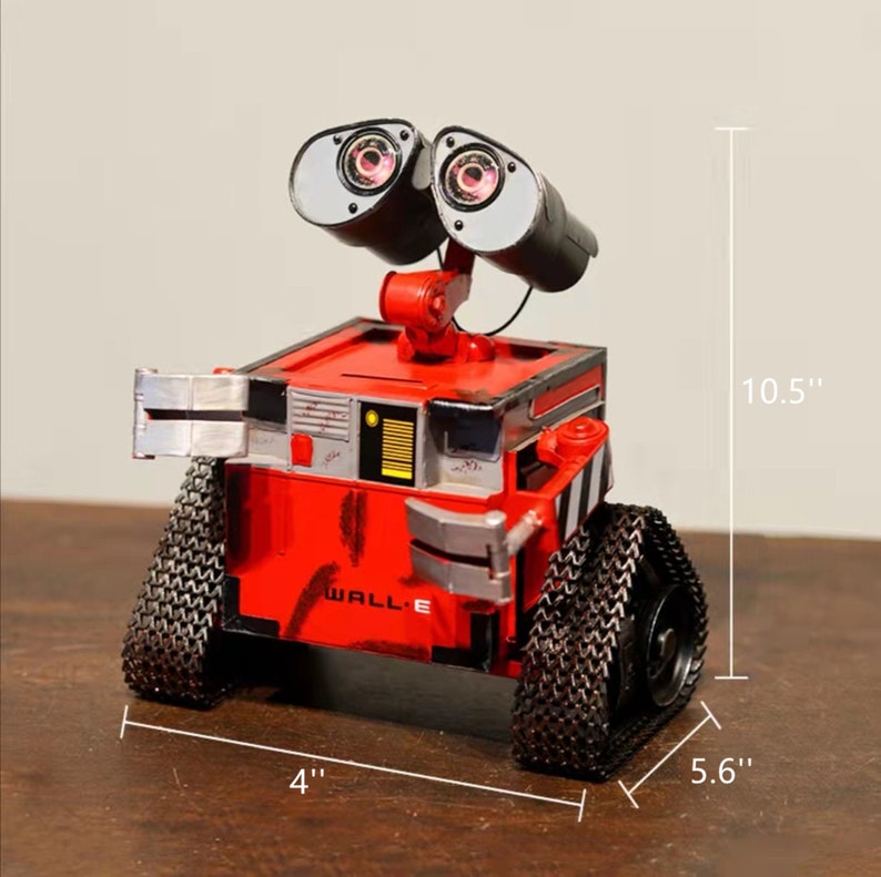Pink Wall-e Metal Robot, the Movie Wall.e Robot for Collection, Wall E ...