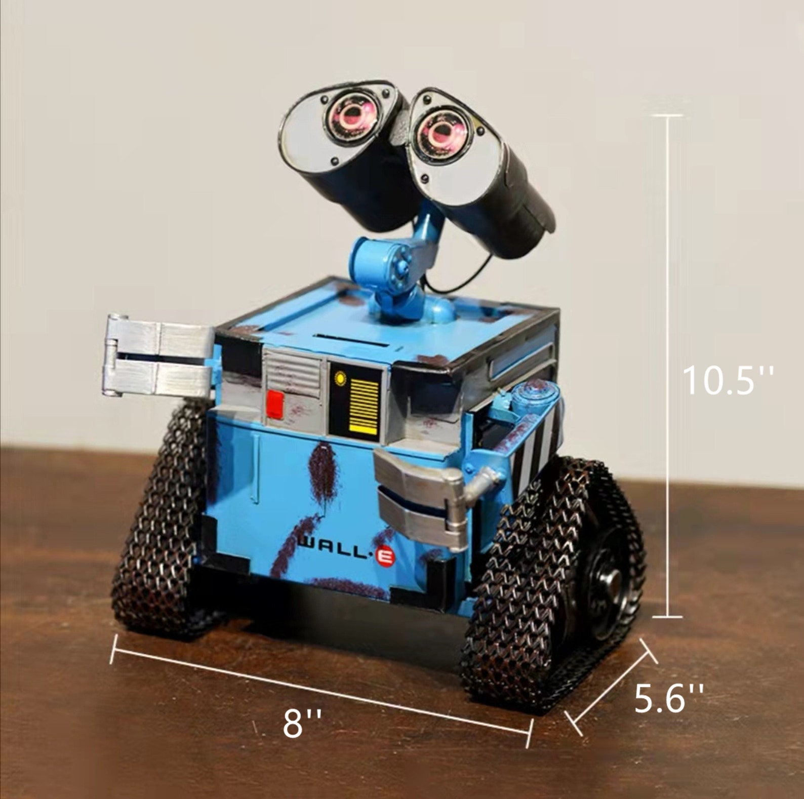 Pink Wall-e Metal Robot, Movable Head, Desk Decor - Etsy