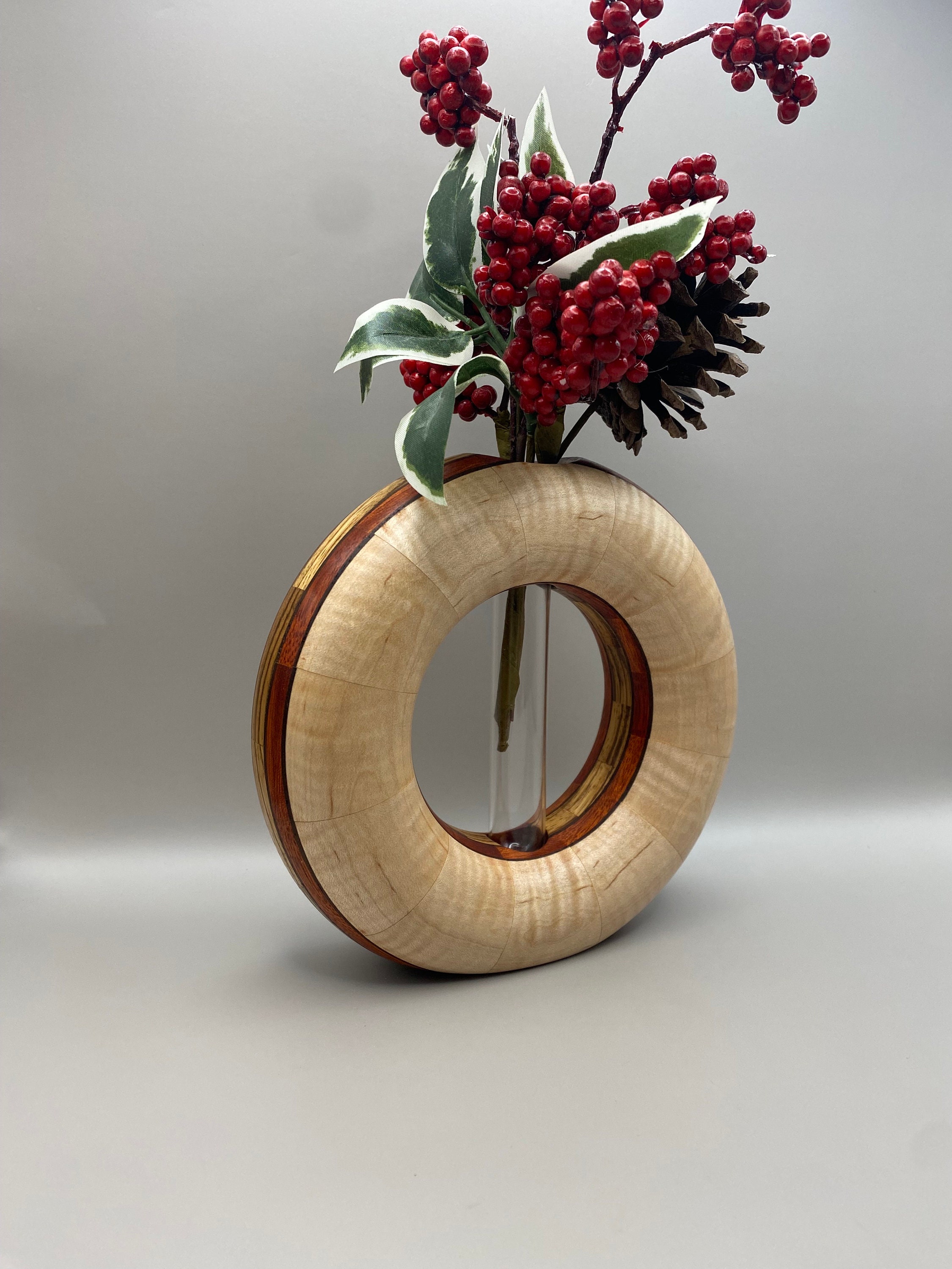 Beautiful Handmade Vase Unique Vase Segmented Vase Great - Etsy