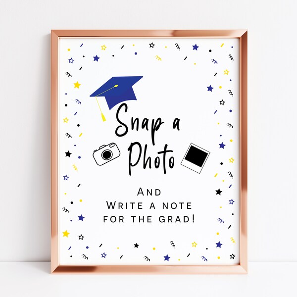 Graduation Photo Sign - Etsy