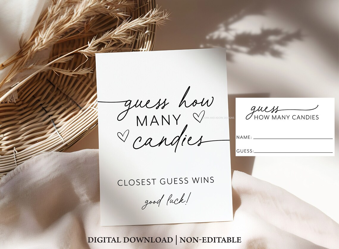 Guess How Many Candies, Guess How Many Candies Are in the Jar, Guess ...