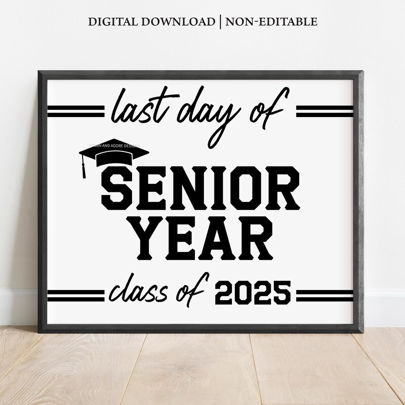 Last Day of School - Etsy