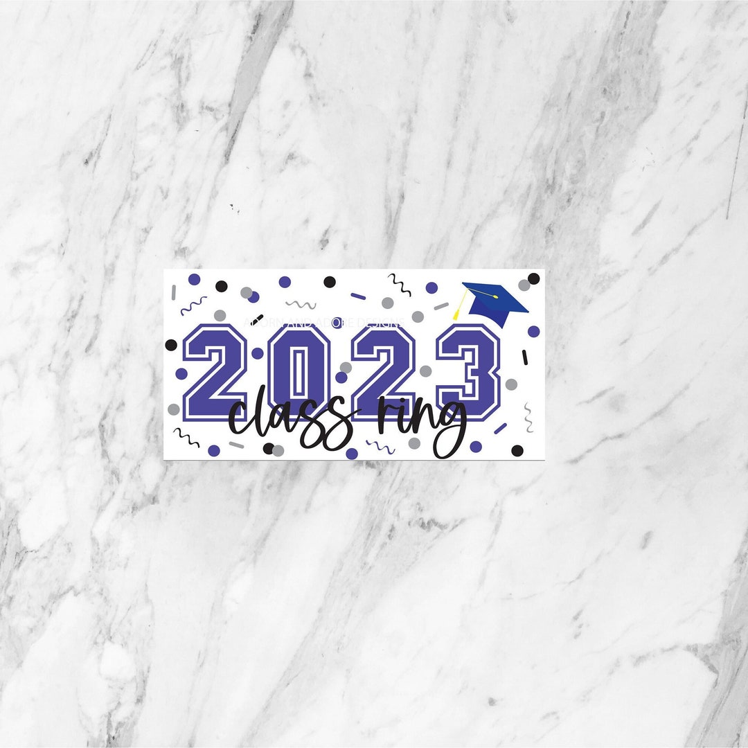 Graduation Class Ring Topper Printable Graduation Class Ring - Etsy ...