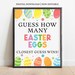 Guess How Many Easter Eggs, Guess How Many Easter Eggs Are in the Jar ...